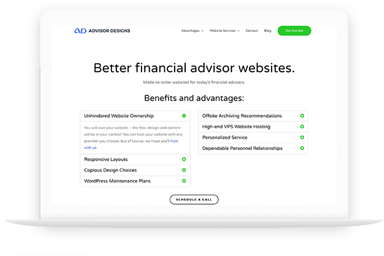 It’s Here! Announcing the Launch of Advisor Designs' Newly Redesigned ...
